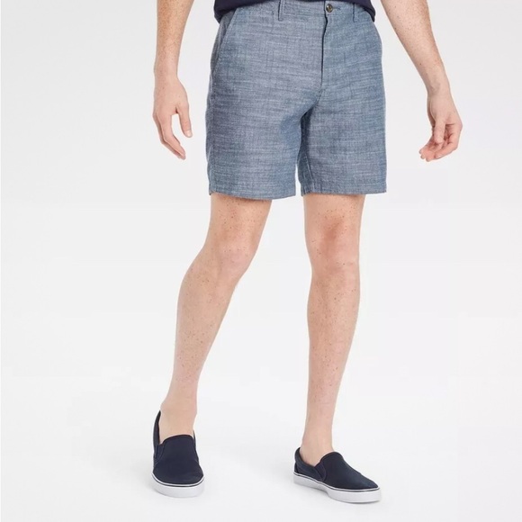 Goodfellow & Co | Shorts | Goodfellow Co Size 4 Chambray Linden Flat ...